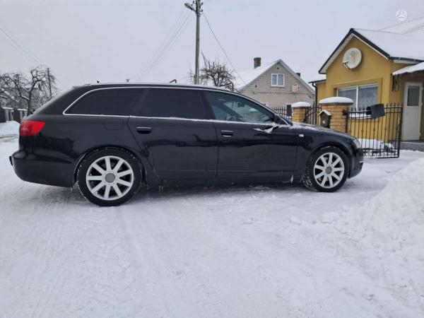 Black Audi A6 2008 in Vilnius, with an engine capacity of 2.97 L and mileage of 273 thousand km for 5350 €, photo 3 on AUTOMOTO.COM.LV