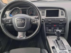 Black Audi A6 2008 in Vilnius, with an engine capacity of 2.97 L and mileage of 273 thousand km for 5350 €, photo 7 on AUTOMOTO.COM.LV