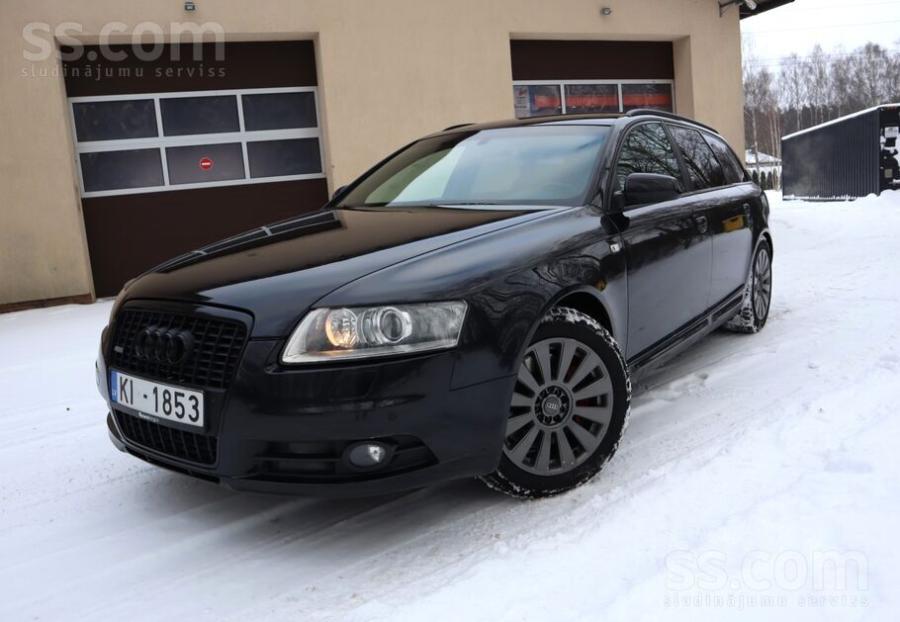 Black Audi A6 2008 in Riga, with an engine capacity of 3.00 L and mileage of 0 thousand km for 4190 €, photo 3 on AUTOMOTO.COM.LV
