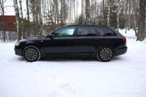 Black Audi A6 2008 in Riga, with an engine capacity of 3.00 L and mileage of 0 thousand km for 4190 €, photo 5 on AUTOMOTO.COM.LV