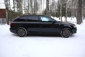 Black Audi A6 2008 in Riga, with an engine capacity of 3.00 L and mileage of 0 thousand km for 4190 €, photo 6 on AUTOMOTO.COM.LV