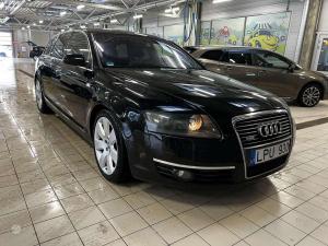 Melns Audi A6 2008 Viļņa, ar dzinēja tilpumu 2.70 L un nobraukumu 350 tūkst. km par 4550 €, foto 5 vietnē AUTOMOTO.COM.LV