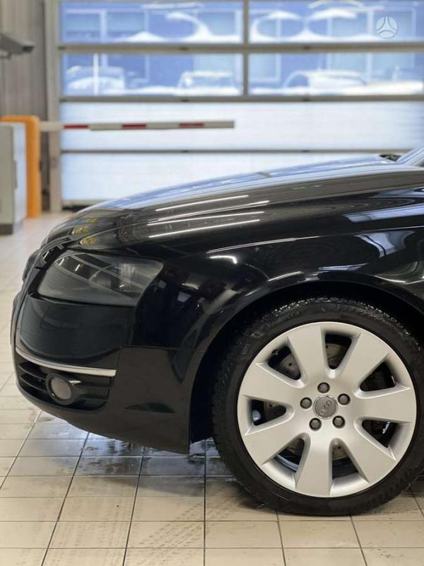 Melns Audi A6 2008 Viļņa, ar dzinēja tilpumu 2.70 L un nobraukumu 350 tūkst. km par 4550 €, foto 9 vietnē AUTOMOTO.COM.LV