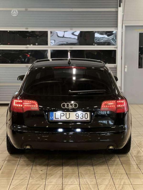 Melns Audi A6 2008 Viļņa, ar dzinēja tilpumu 3.00 L un nobraukumu 350 tūkst. km par 4550 €, foto 7 vietnē AUTOMOTO.COM.LV