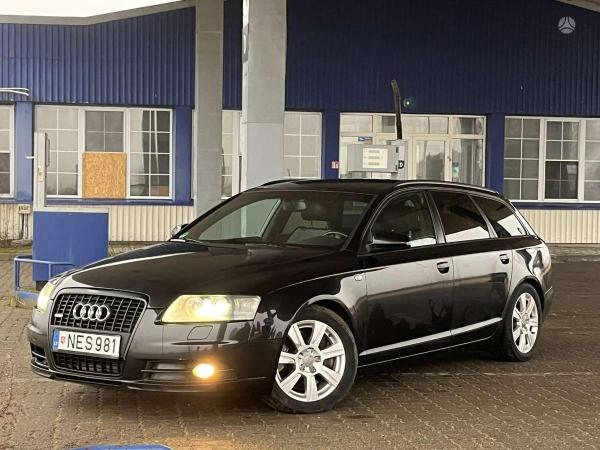 Melns Audi A6 2008 Viļņa, ar dzinēja tilpumu 2.70 L un nobraukumu 333 tūkst. km par 4550 €, foto 2 vietnē AUTOMOTO.COM.LV