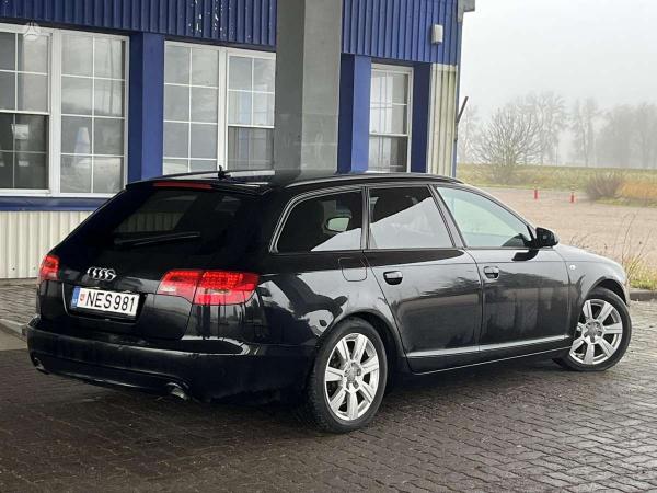 Melns Audi A6 2008 Viļņa, ar dzinēja tilpumu 2.70 L un nobraukumu 333 tūkst. km par 4550 €, foto 7 vietnē AUTOMOTO.COM.LV