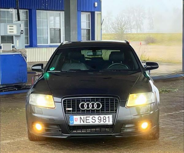 Melns Audi A6 2008 Viļņa, ar dzinēja tilpumu 2.70 L un nobraukumu 333 tūkst. km par 4550 €, foto 8 vietnē AUTOMOTO.COM.LV