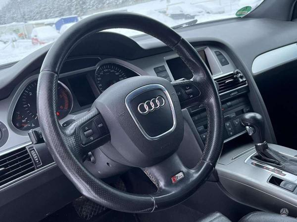 Melns Audi A6 2008 Viļņa, ar dzinēja tilpumu 2.70 L un nobraukumu 333 tūkst. km par 4550 €, foto 9 vietnē AUTOMOTO.COM.LV
