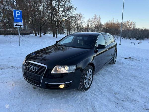 Black Audi A6 2008 in Marijampole, with an engine capacity of 2.70 L and mileage of 314 thousand km for 3899 €, photo 4 on AUTOMOTO.COM.LV