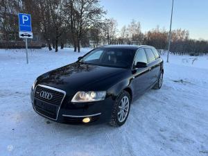 Black Audi A6 2008 in Marijampole, with an engine capacity of 2.70 L and mileage of 314 thousand km for 3899 €, photo 4 on AUTOMOTO.COM.LV