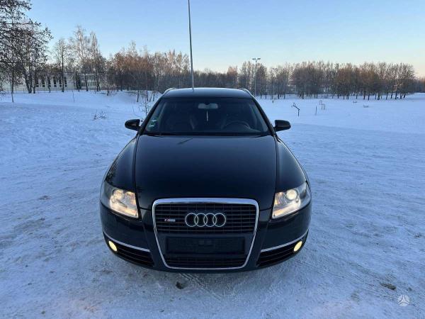 Black Audi A6 2008 in Marijampole, with an engine capacity of 2.70 L and mileage of 314 thousand km for 3899 €, photo 5 on AUTOMOTO.COM.LV