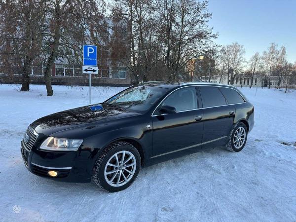 Black Audi A6 2008 in Marijampole, with an engine capacity of 2.70 L and mileage of 314 thousand km for 3899 €, photo 7 on AUTOMOTO.COM.LV