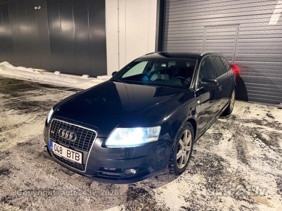 Black Audi A6 2008 in Tallinn, with an engine capacity of 3.00 L and mileage of 0 thousand km for 2700 €, photo 1 on AUTOMOTO.COM.LV