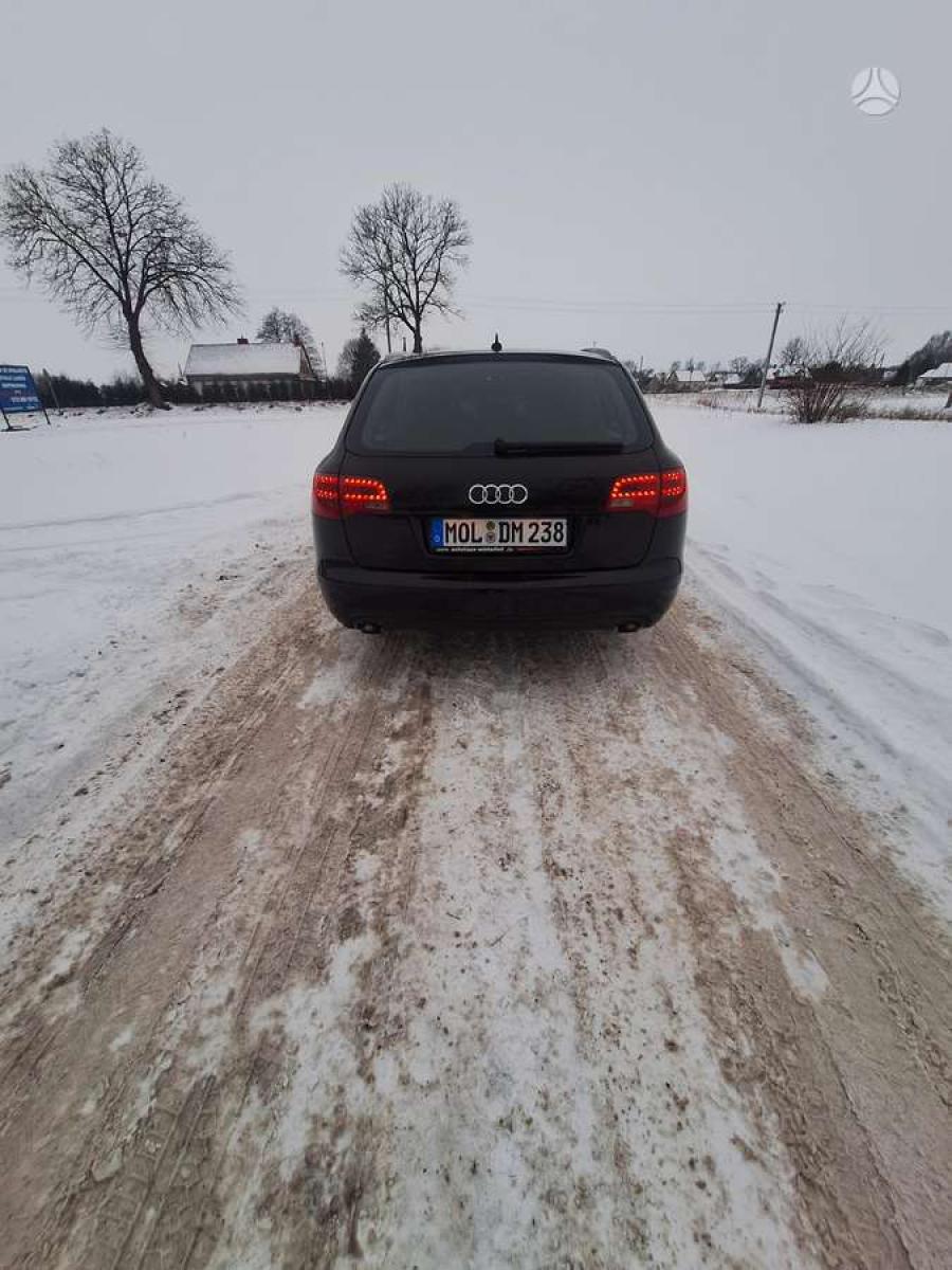 Melns Audi A6 2008 Šilutė, ar dzinēja tilpumu 1.97 L un nobraukumu 285 tūkst. km par 4500 €, foto 4 vietnē AUTOMOTO.COM.LV
