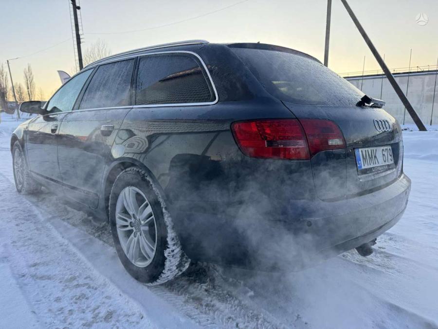 Black Audi A6 2008 in Kaunas, with an engine capacity of 2.70 L and mileage of 320 thousand km for 2400 €, photo 8 on AUTOMOTO.COM.LV
