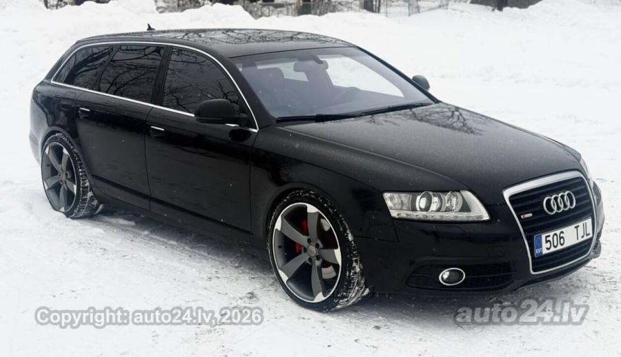 Melns Audi A6 2008 Tallina, ar dzinēja tilpumu 3.00 L un nobraukumu 0 tūkst. km par 5999 €, foto 2 vietnē AUTOMOTO.COM.LV