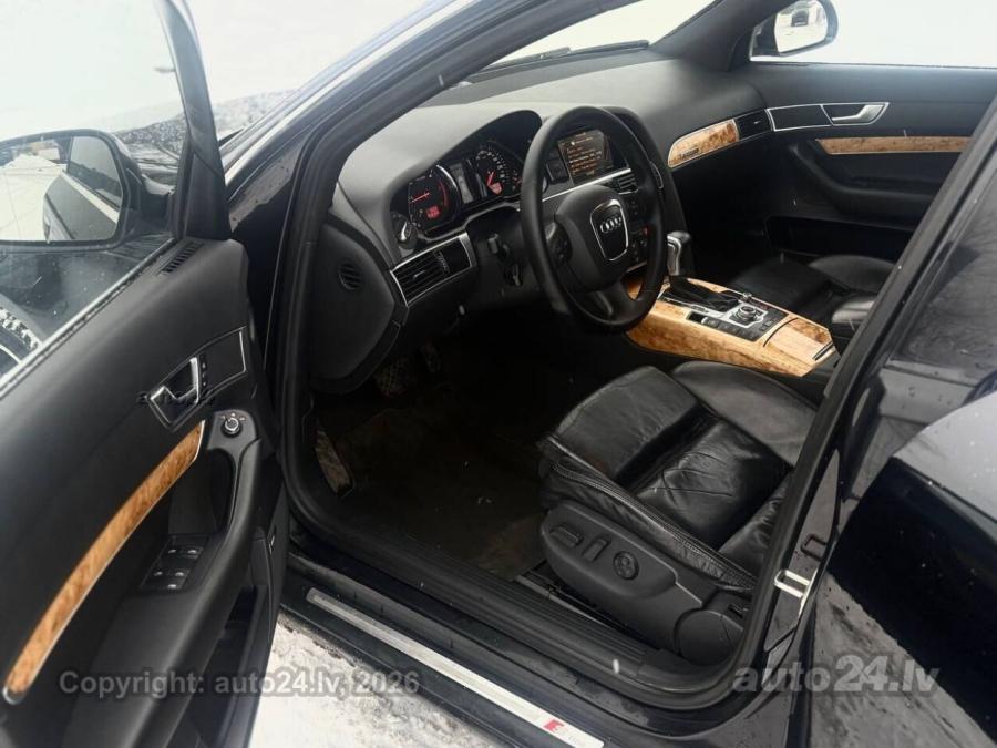 Melns Audi A6 2008 Tallina, ar dzinēja tilpumu 3.00 L un nobraukumu 0 tūkst. km par 5999 €, foto 11 vietnē AUTOMOTO.COM.LV