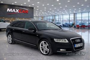 Melns Audi A6 2008 Tallina, ar dzinēja tilpumu 3.00 L un nobraukumu 317 tūkst. km par 6799 €, foto  vietnē AUTOMOTO.COM.LV
