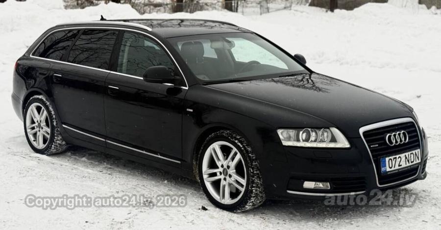 Black Audi A6 2008 in Tallinn, with an engine capacity of 3.00 L and mileage of 317 thousand km for 6799 €, photo 2 on AUTOMOTO.COM.LV