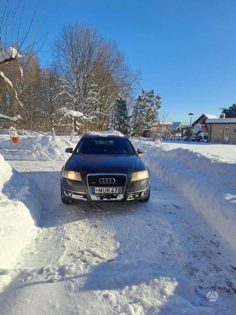 Black Audi A6 2008 in Siauliai, with an engine capacity of 3.20 L and mileage of 284 thousand km for 2800 €, photo 1 on AUTOMOTO.COM.LV