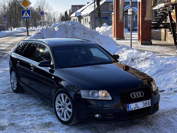 Melns Audi A6 2008 Ukmergė, ar dzinēja tilpumu 2.97 L un nobraukumu 451 tūkst. km par 3900 €, foto 1 vietnē AUTOMOTO.COM.LV