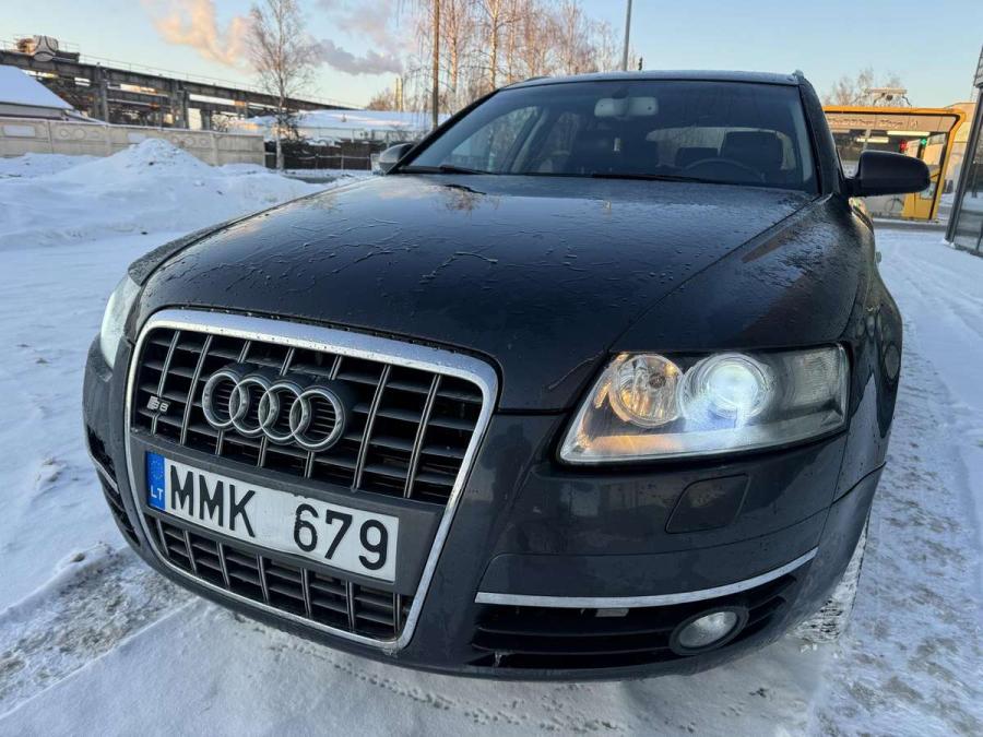 Black Audi A6 2008 in Kaunas, with an engine capacity of 2.70 L and mileage of 320 thousand km for 2350 €, photo 2 on AUTOMOTO.COM.LV