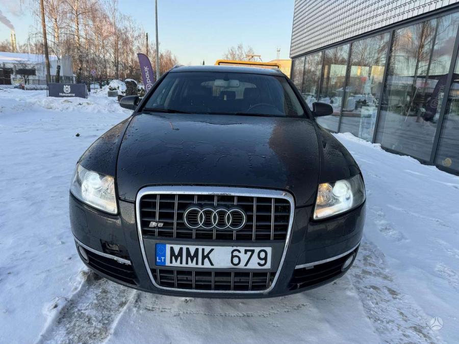 Black Audi A6 2008 in Kaunas, with an engine capacity of 2.70 L and mileage of 320 thousand km for 2350 €, photo 4 on AUTOMOTO.COM.LV