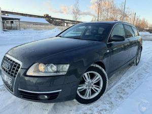 Black Audi A6 2008 in Kaunas, with an engine capacity of 2.70 L and mileage of 320 thousand km for 2350 €, photo 6 on AUTOMOTO.COM.LV