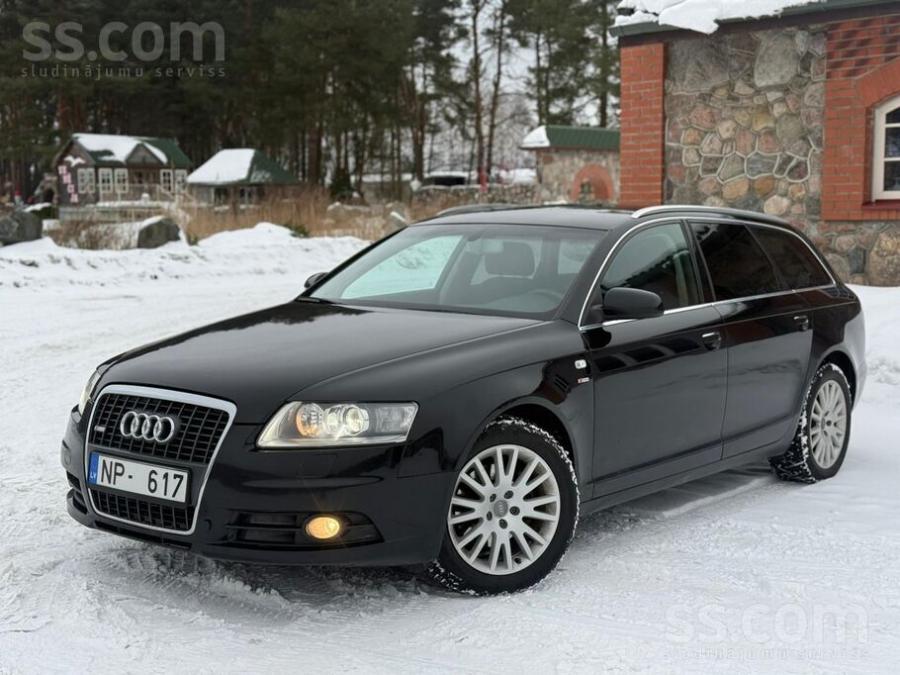 Black Audi A6 2008 in Riga, with an engine capacity of 2.00 L and mileage of 311 thousand km for 3680 €, photo 1 on AUTOMOTO.COM.LV