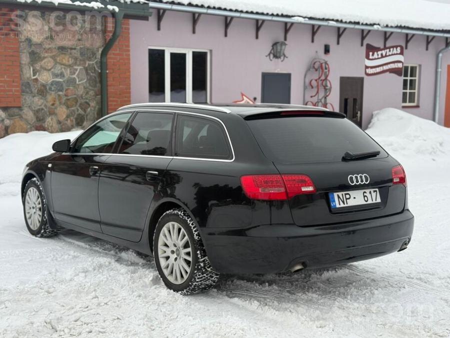 Black Audi A6 2008 in Riga, with an engine capacity of 2.00 L and mileage of 311 thousand km for 3680 €, photo 4 on AUTOMOTO.COM.LV