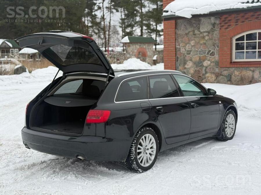 Black Audi A6 2008 in Riga, with an engine capacity of 2.00 L and mileage of 311 thousand km for 3680 €, photo 7 on AUTOMOTO.COM.LV