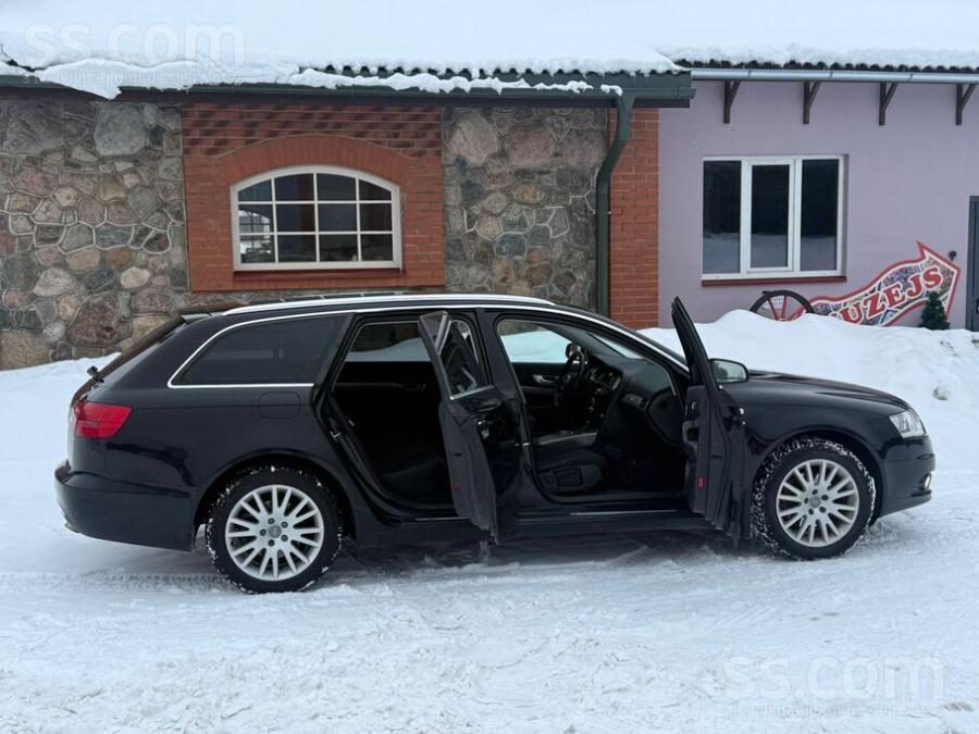 Black Audi A6 2008 in Riga, with an engine capacity of 2.00 L and mileage of 311 thousand km for 3680 €, photo 9 on AUTOMOTO.COM.LV
