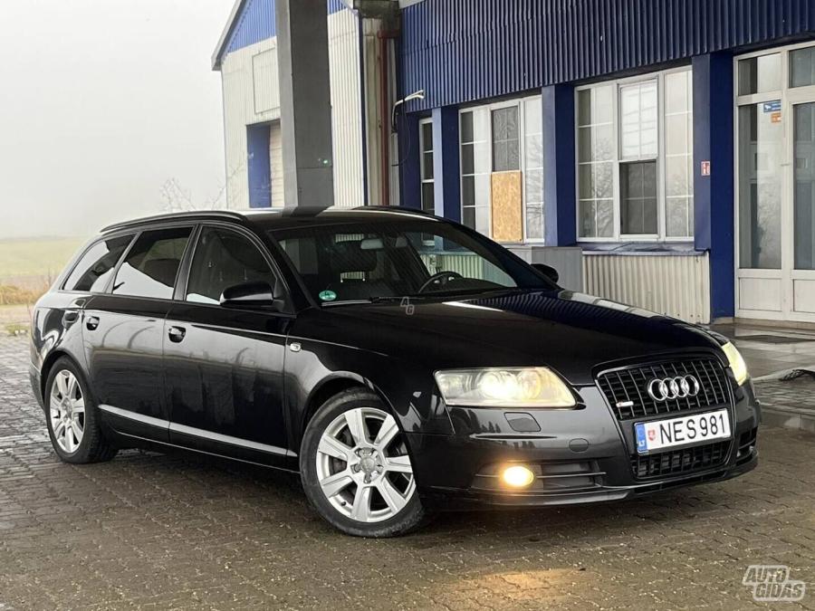 Melns Audi A6 2008 Viļņa, ar dzinēja tilpumu 2.70 L un nobraukumu 333 tūkst. km par 4750 €, foto 1 vietnē AUTOMOTO.COM.LV