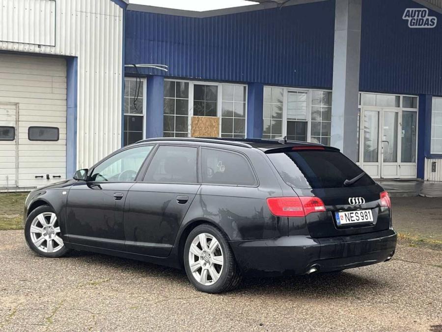 Melns Audi A6 2008 Viļņa, ar dzinēja tilpumu 2.70 L un nobraukumu 333 tūkst. km par 4750 €, foto 4 vietnē AUTOMOTO.COM.LV