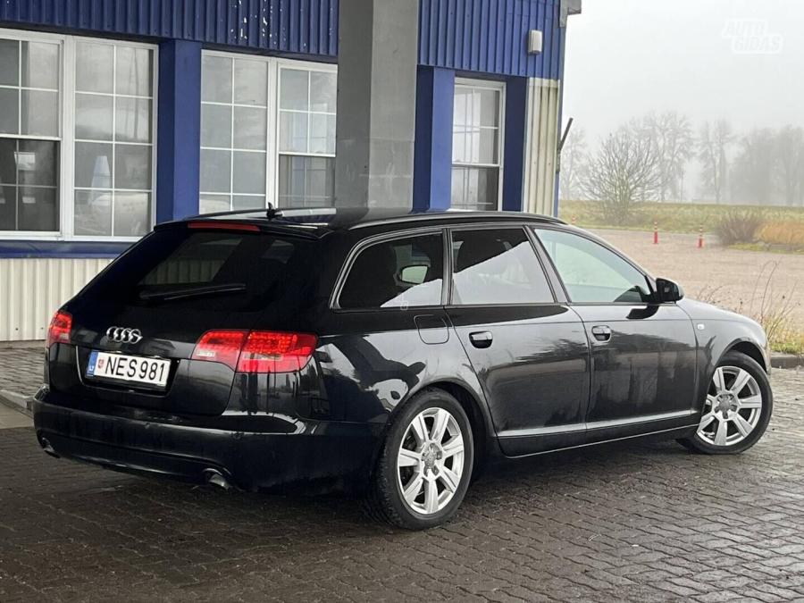 Melns Audi A6 2008 Viļņa, ar dzinēja tilpumu 2.70 L un nobraukumu 333 tūkst. km par 4750 €, foto 7 vietnē AUTOMOTO.COM.LV