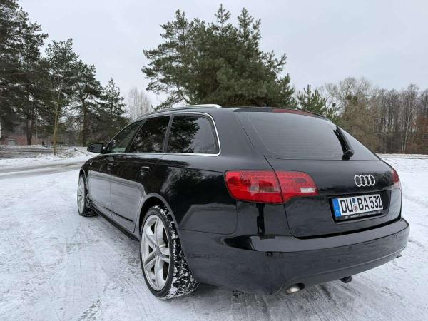 Black Audi A6 2008 in Prienai, with an engine capacity of 2.70 L and mileage of 329 thousand km for 4299 €, photo 3 on AUTOMOTO.COM.LV