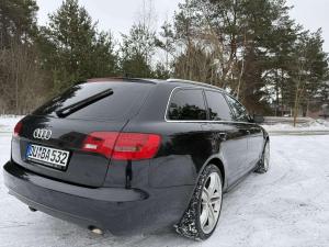 Black Audi A6 2008 in Prienai, with an engine capacity of 2.70 L and mileage of 329 thousand km for 4299 €, photo 4 on AUTOMOTO.COM.LV