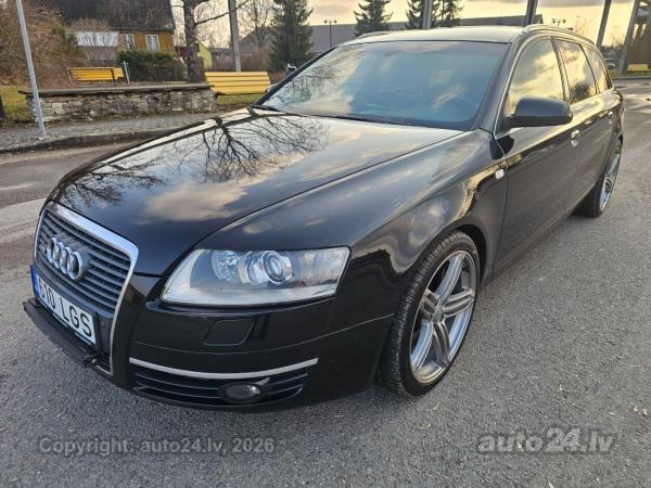 Melns Audi A6 2008 Paide, ar dzinēja tilpumu 3.00 L un nobraukumu 322 tūkst. km par 4350 €, foto 1 vietnē AUTOMOTO.COM.LV