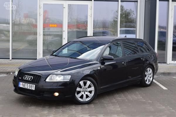 Black Audi A6 2008 in Vilnius, with an engine capacity of 2.70 L and mileage of 334 thousand km for 4750 €, photo 1 on AUTOMOTO.COM.LV