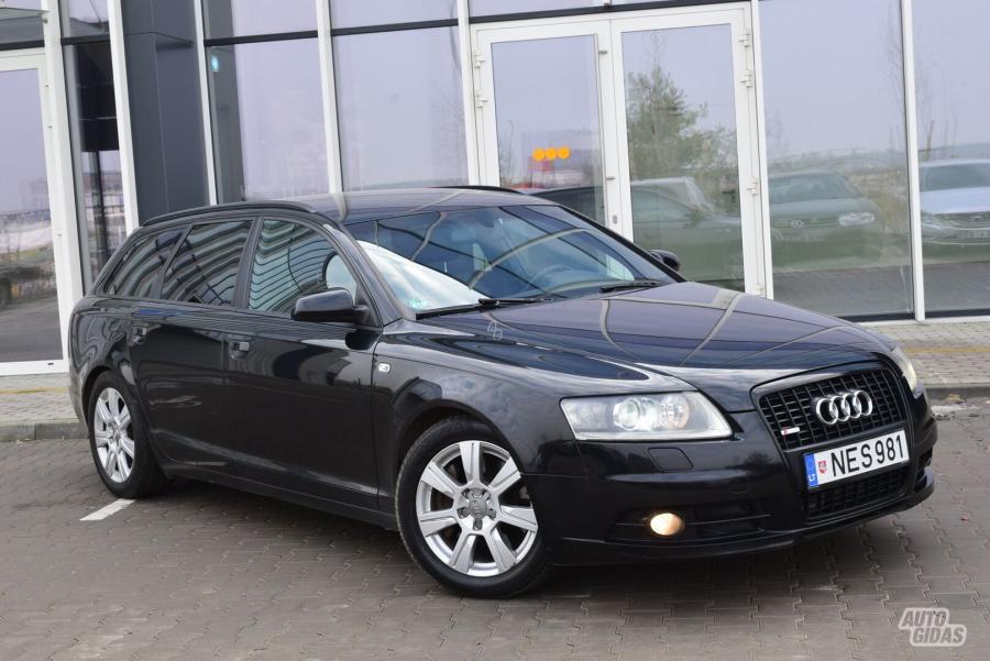 Black Audi A6 2008 in Vilnius, with an engine capacity of 2.70 L and mileage of 334 thousand km for 4750 €, photo 3 on AUTOMOTO.COM.LV