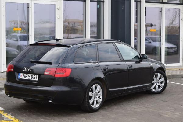 Black Audi A6 2008 in Vilnius, with an engine capacity of 2.70 L and mileage of 334 thousand km for 4750 €, photo 5 on AUTOMOTO.COM.LV