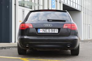 Black Audi A6 2008 in Vilnius, with an engine capacity of 2.70 L and mileage of 334 thousand km for 4750 €, photo 6 on AUTOMOTO.COM.LV