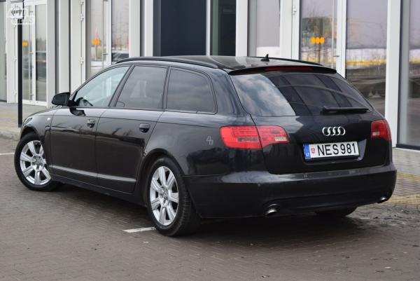 Black Audi A6 2008 in Vilnius, with an engine capacity of 2.70 L and mileage of 334 thousand km for 4750 €, photo 7 on AUTOMOTO.COM.LV