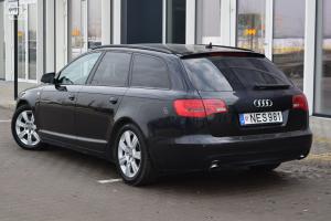 Black Audi A6 2008 in Vilnius, with an engine capacity of 2.70 L and mileage of 334 thousand km for 4750 €, photo 7 on AUTOMOTO.COM.LV