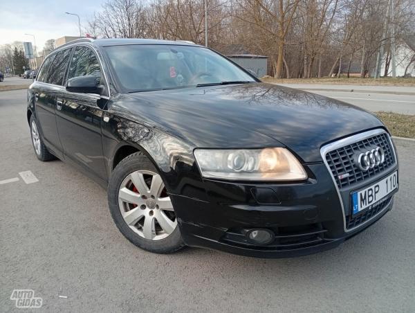 Black Audi A6 2008 in Vilnius, with an engine capacity of 2.00 L and mileage of 290 thousand km for 3200 €, photo 1 on AUTOMOTO.COM.LV