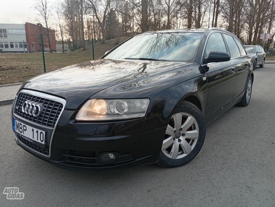 Melns Audi A6 2008 Viļņa, ar dzinēja tilpumu 2.00 L un nobraukumu 290 tūkst. km par 3200 €, foto 4 vietnē AUTOMOTO.COM.LV