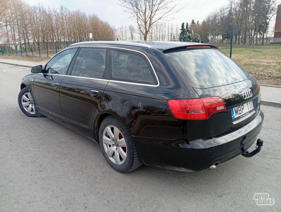 Melns Audi A6 2008 Viļņa, ar dzinēja tilpumu 2.00 L un nobraukumu 290 tūkst. km par 3200 €, foto 5 vietnē AUTOMOTO.COM.LV