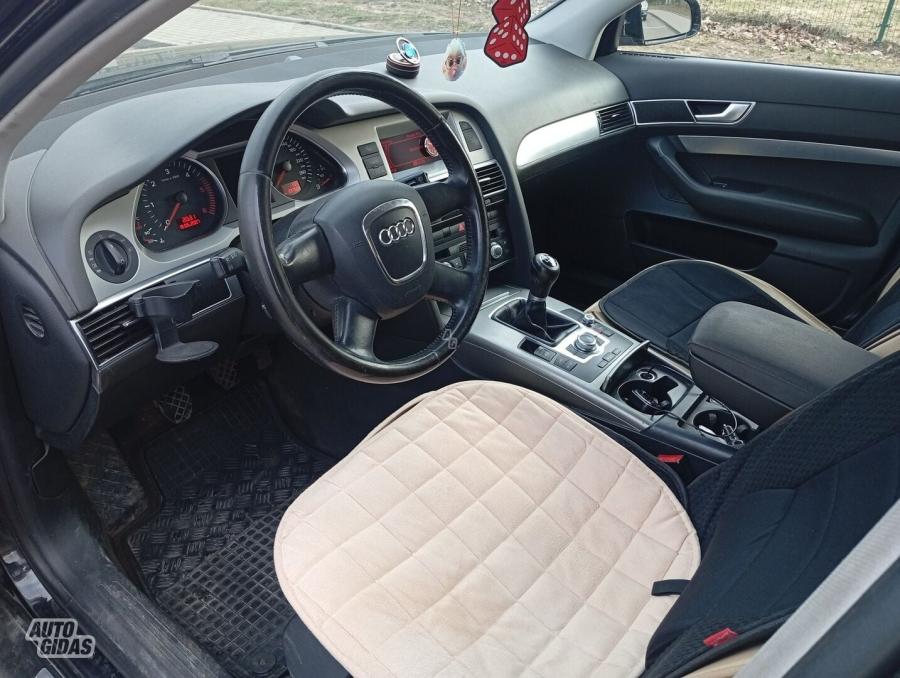 Melns Audi A6 2008 Viļņa, ar dzinēja tilpumu 2.00 L un nobraukumu 290 tūkst. km par 3200 €, foto 16 vietnē AUTOMOTO.COM.LV