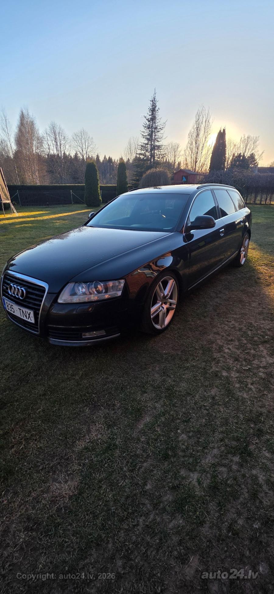Black Audi A6 2008 in Jogeva, with an engine capacity of 3.00 L and mileage of 370 thousand km for 5600 €, photo 1 on AUTOMOTO.COM.LV