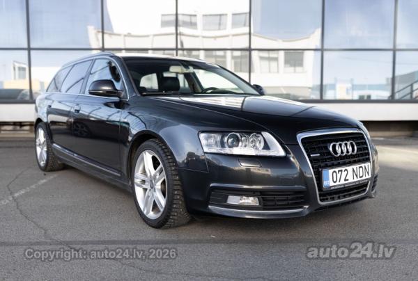 Melns Audi A6 2008 Tallina, ar dzinēja tilpumu 3.00 L un nobraukumu 317 tūkst. km par 4999 €, foto 1 vietnē AUTOMOTO.COM.LV